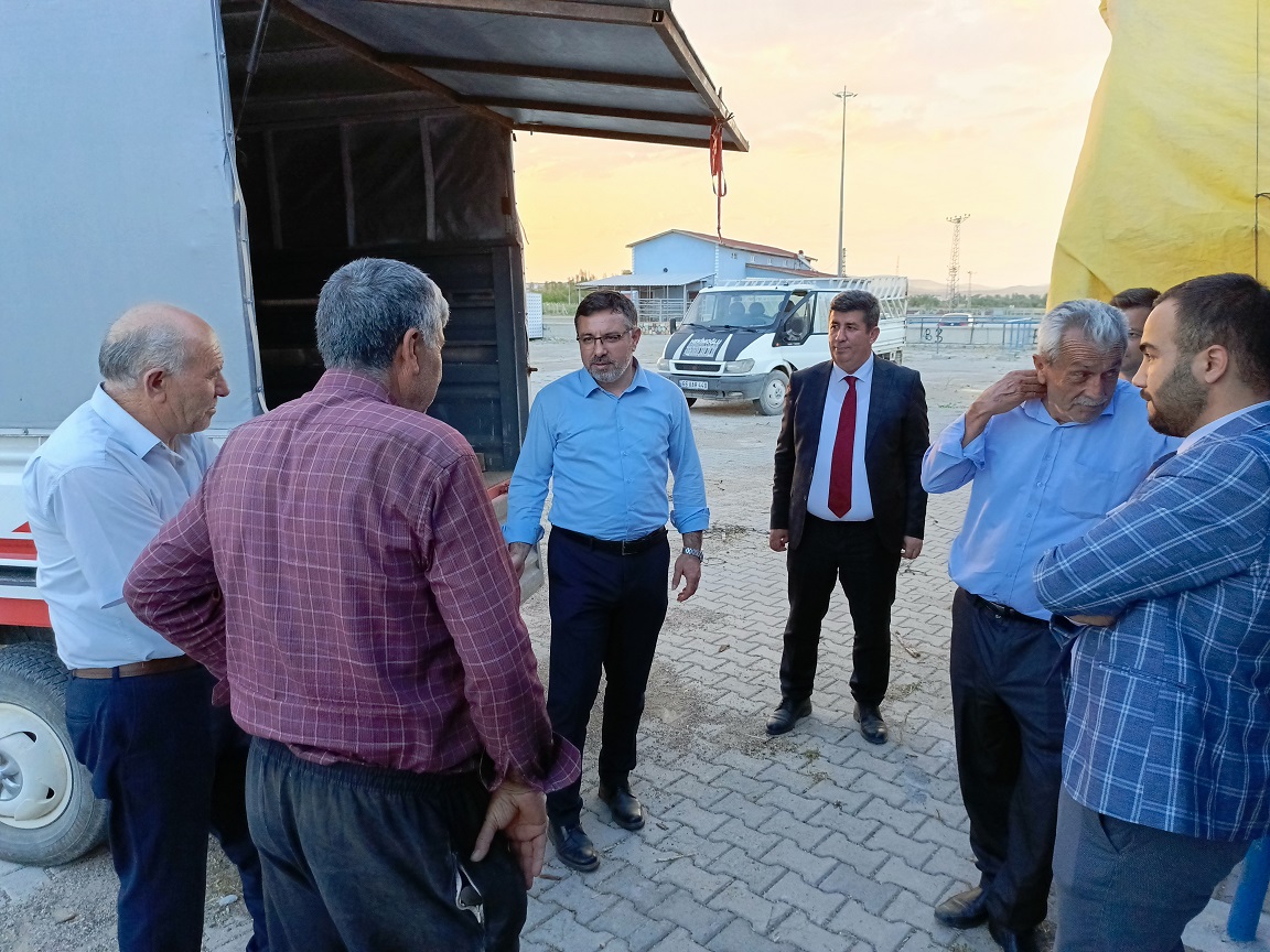 Yerköy Belediye Başkanı Arslan'dan Kurban Bayramı öncesi hayvan pazarı ...